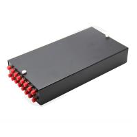 China FTTH Fiber Optic Termination Box 8 Port IP65 Wall Mount Splice Enclosure for sale