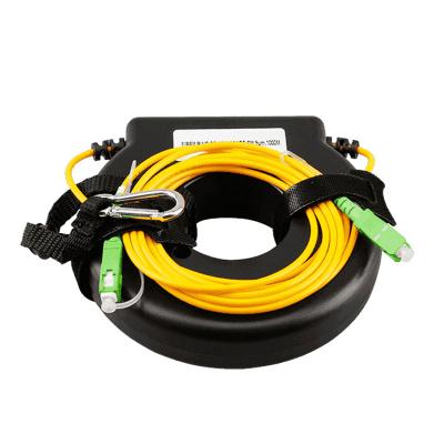 China 1km SM SC APC OTDR Launch Cable Fiber Box 1550nm G657A Test Patch Cord for sale