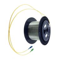 China 1KM G652D Singlemode Fiber Optic Disk OTDR Reel Sc Fc Single Bare Fiber 9/125 for sale