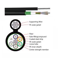 China 48F Aerial Figure 8 Self Supporting Fiber Optic Cable GYTC8S 2500N Tensile for sale