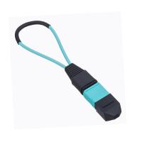 China OM3 Multimode Fiber Patch Cord 50 125um MPO Loopback 12 Core for sale