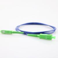 China Duplex Armored Fiber Patch Cord ST to ST Multimode 3M for sale