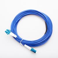 China Duplex Armored Fiber Patch Cord ST to ST Multimode 3M for sale