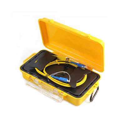 China 1KM Fiber Optic OTDR Launch Box SR Polypropylene Test Extension Line 500m for sale