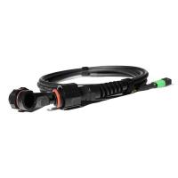 China Outdoor 12 24 Core MPO MTP Fiber Optic Patch Cord Waterproof Connector BBU Fan Out Cable for sale
