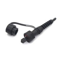 China Outdoor 12 24 Core MPO MTP Fiber Optic Patch Cord Waterproof Connector BBU Fan Out Cable for sale
