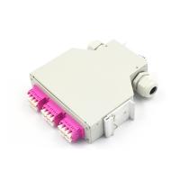 China 12 Port Din Rail Terminal Box Optical Fiber Patch Panel for sale