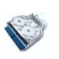 China 12 Port Din Rail Terminal Box Optical Fiber Patch Panel for sale