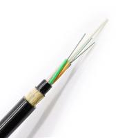 China ADSS Fiber Optic Cable 12 48 Core All Dielectric Self Supporting Aerial Single Jacket Outdoor for sale