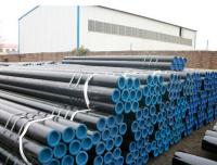 China Black Painting Thick Wall Steel Pipe , 21 ~ 610mm OD Hot Rolled Steel Tube for sale