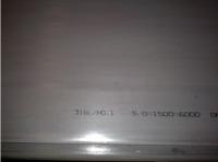 China Tableware 321 304 316 Stainless Steel Sheet Cold / Hot rolled JIS G4304 ,1219 1800 mm for sale
