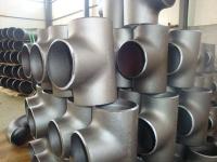 China SS316L SS310 Stainless Steel Weld Fittings , 904L  Sch10 - Sch160 Industrial Pipe Fittings for sale