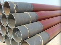 China Double - Sided SSAW Steel Pipe API 5L X56 Spiral Submerged Arc Welded Pipe for sale