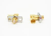 China 90 Degree Elbow SMP Female Connector 2 Hole Series DC~40GHz For CXN3506 Cable for sale