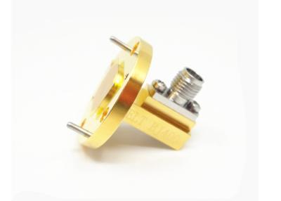 China WR22 BJ400 To 2.4mm Female Waveguide To Coax Adapter 32.9GHz~50GHz 2.4/BJ400-KF for sale