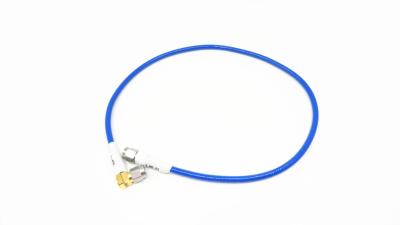 China 450mm Stainless Steel K2.92mm Male To Male Right Angle RF Cable Assemblies Cable MF147A Diameter 0.93mm for sale