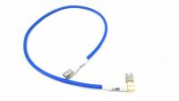 China 450mm Stainless Steel K2.92mm Male To Male Right Angle RF Cable Assemblies Cable MF147A Diameter 0.93mm for sale
