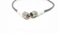 China K2.92 Microwave Stainless Steel Cable Assembly 400mm Straight Male To Male CXN3506 Cable Diameter=0.5mm for sale