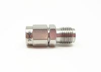 China Stainless Steel RF Adapter 3.5mm Male to 2.4mm Female Millimeter Wave Adapters for sale