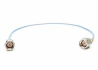 China RF Custom Microwave Coax Cable Assemblies Au Plated 50Ω Impedance for sale