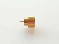 China SMP Male Limited Detent Hermetically Sealed RF Connector Attachment Pin Terminal for sale