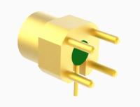 China Mini SMP/SSMP Series Male Right Angle Surface Mount Kovar Pin PCB Solder RF Connector for sale