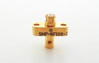 China Female SMP RF Connector 2 Holes Flange Mount 50Ω Impedance for MF108A Cable for sale