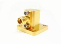 China K2.92mm WR34 BJ260 Waveguide To Coaxial Adapter Female 21.7GHz - 33GHz K/BJ260-KF8 for sale