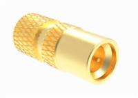 China Gold Nickel Plated Beryllium Copper RF Load Termination 40 GHz With Mini SMP Male Input for sale