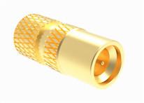 China Gold Nickel Plated Beryllium Copper RF Load Termination 40 GHz With Mini SMP Male Input for sale