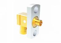 China SSMP Female RA Rotatable Flange Mount RF Cable Connector for CXN3506/MF108A for sale