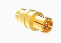 China SSMP Female to Female RF Connector Adapter Gold Plated for sale