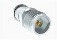 China SMK K2.92mm MF30A Cable Coaxial Connectors Female Stainless Steel Precision for sale