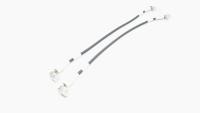 China L340 RF Cable Assembly SMA Male Right Angle To SMA Male Right Angle for sale