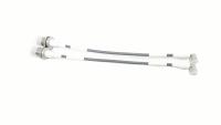 China N Female to SMA Male Right Angle RF Cable Assembly L270 for sale