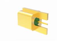 China Custom Limited Detent RF Connector SMP Male Hermetically Sealed Two Legs for sale