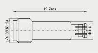China Female to Female RF Coaxial RPMCX to SMA Adapter for sale
