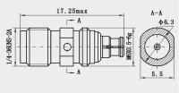 China Between Series 2 Holes Flange SMP to SMA RF Adapter for sale