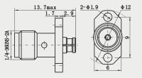 China 30GHz SMA to SMP RF Coaxial Adapter for sale