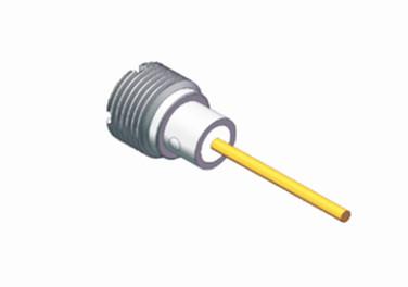 China Stainless Steel SMP Plug Male Bulkhead RF Connector With Long Metal Convex Surface for sale