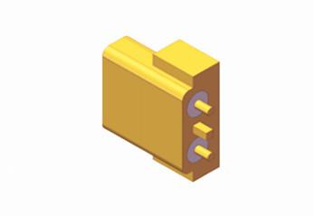 China Revolutionary CSMP Male RF Plug With Advanced Twins Microstrip Interface Connector for sale