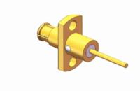 China SMP Female RF Connector 2 Hole Flange And Long Microstrip Socket Precision Reliability for sale