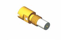 China SMP Male Bulkhead PCB Mount RF Connector With Insulation Convex Surface for sale