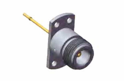 China N Series Female Flange PCB Mount RF Connector With Long Pin Contact for sale