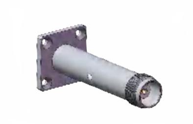China TNC Female Waterproof 4 Hole Flange PCB Mount RF Connector Excellent Signal Transmission for sale