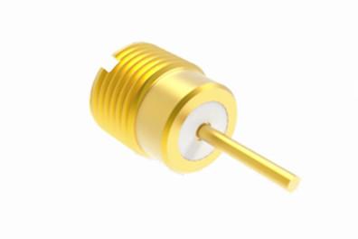 China ASMP Male Bulkhead Microstrip RF Connector Full Detent Engagement Depth 2.9 for sale