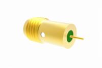 China SMA Hermetically Sealed Bulkhead Female RF Connector With Microstrip for sale