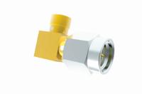 China Male SMA RF Cable Connector Right Angle Stainless Steel RF Connector for sale