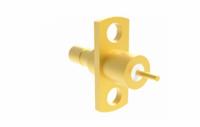 China Precision SSMB Male Flange Mount RF Connector With Integrated Microstrip Design for sale