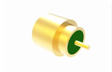 China Hermtically Sealed ASMP Male PCB Mount RF Connector Full Detent Plug for sale